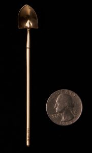 14K Gold Digger Shovel by tribe of Canada